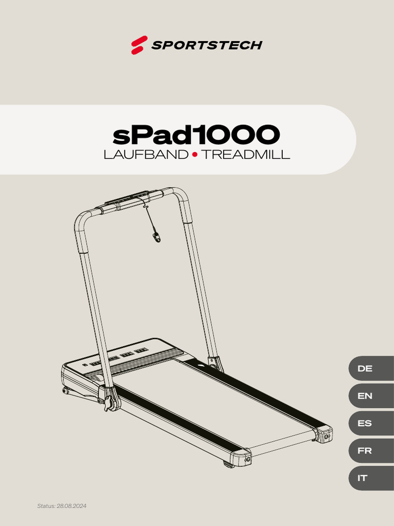 sPad1000 Walking Pad User Manual (PDF)- Installation, Safety & Usage ...