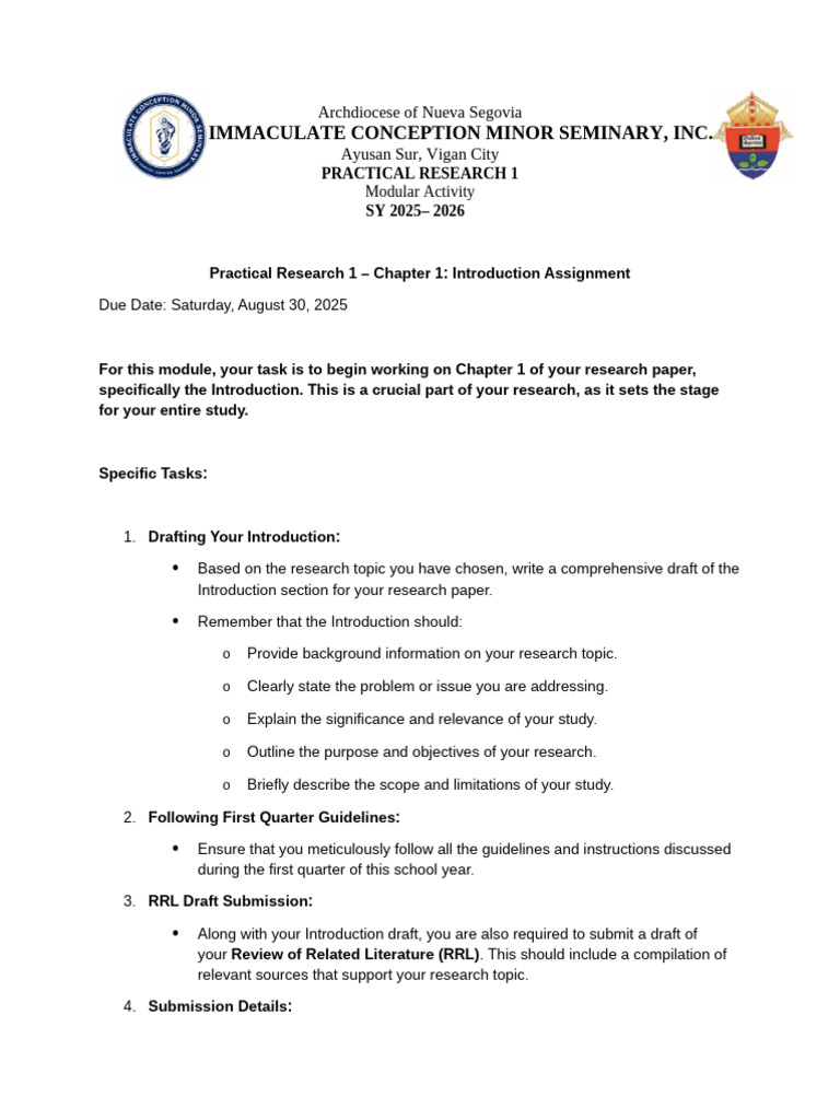 Pr1_q2_modular Activity for August 26-29 | PDF