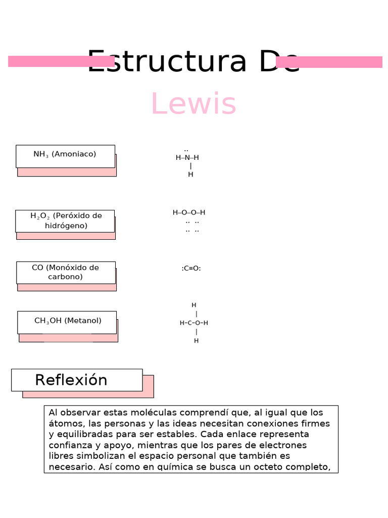 Estructura de Lewis | PDF
