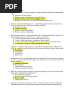 Psychiatric and Mental Health Nursing Answer Key | PDF | Anxiety ...