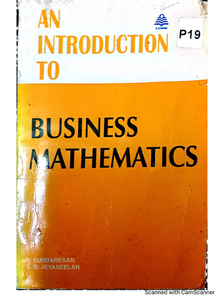 Business Mathematics | PDF