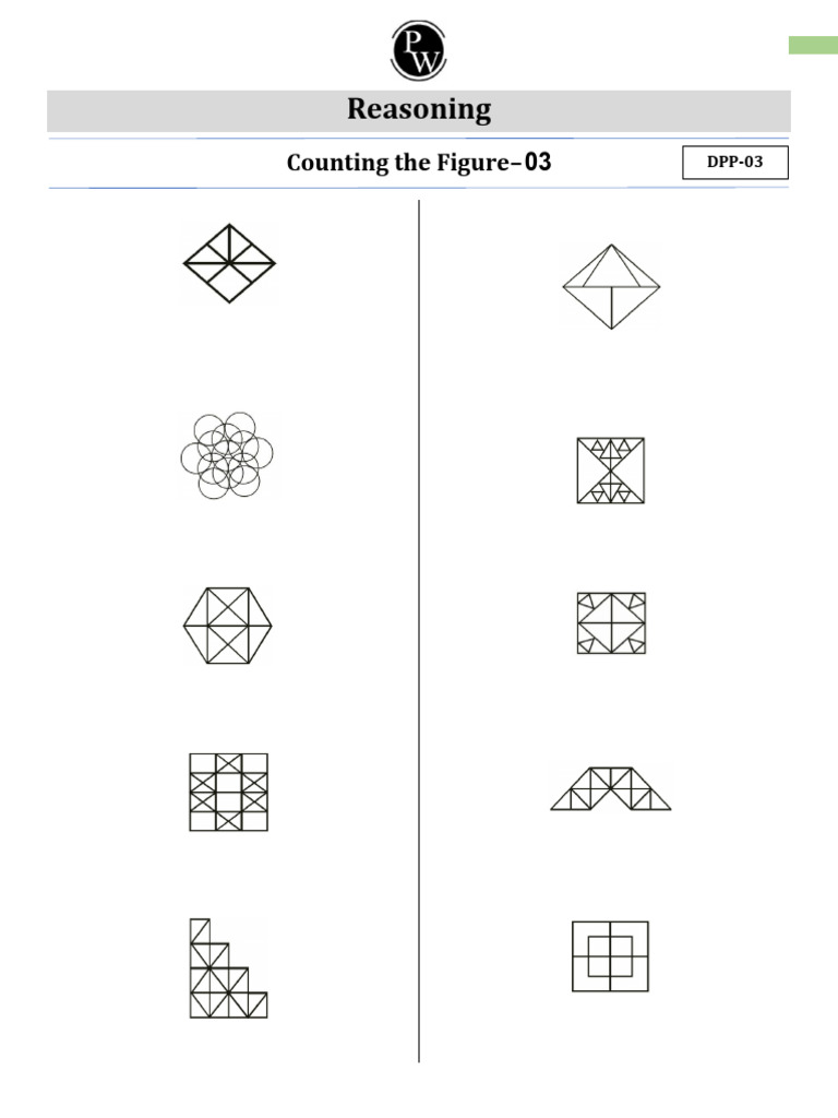 Counting of Figures DPP 03 | PDF
