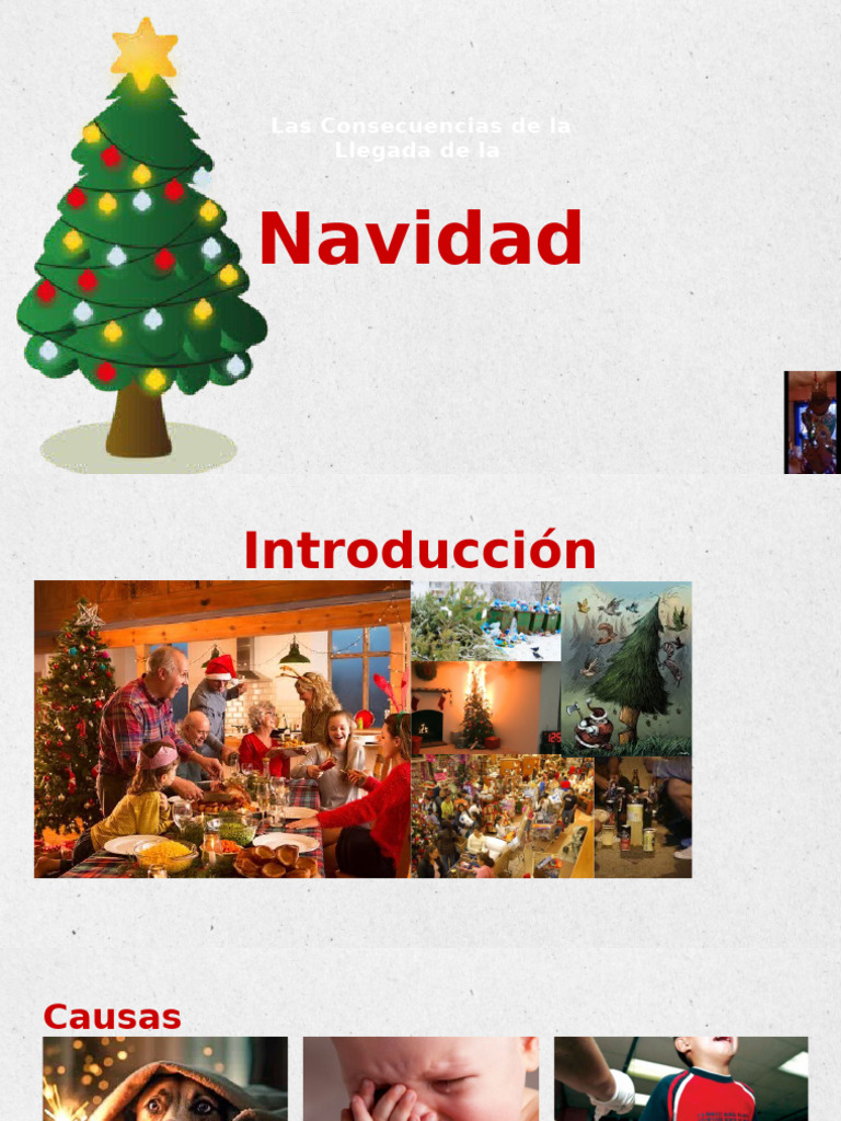 Presentación de Navidad Tradiciones en España Doodle Navideña Sencilla ...
