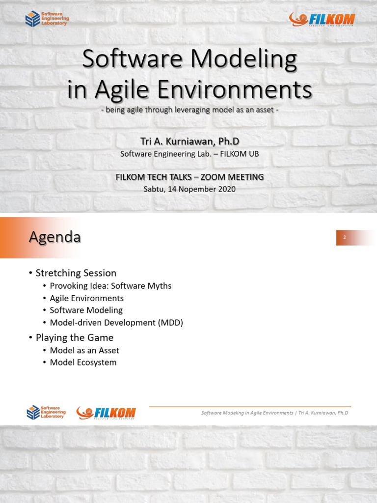 SW Modeling Agile Env v1.1 | PDF | Agile Software Development ...