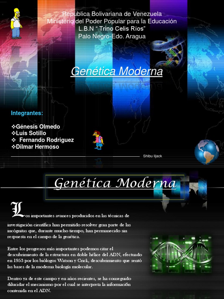 Genetica Moderna | PDF | Genética | Francis Crick