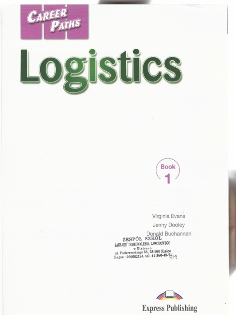 Logistics Book 1 | PDF