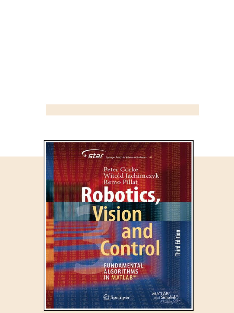 (Ebook) Robotics, Vision and Control: Fundamental Algorithms in MATLAB ...