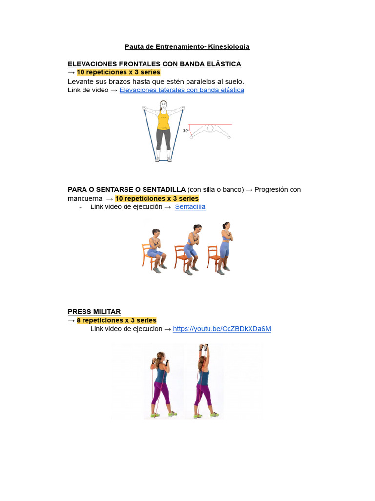 Pauta de Ejercicio Post Operatoria .Docx | PDF