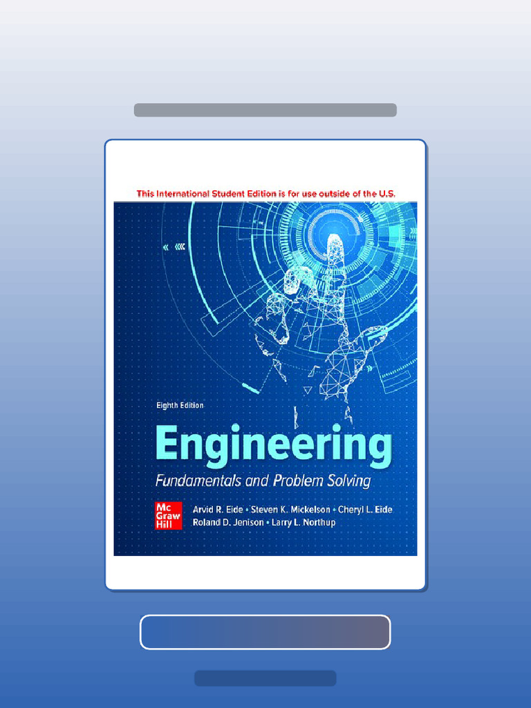 Engineering Fundamentals and Problem Solving 8th Edition Arvid R Eide ...
