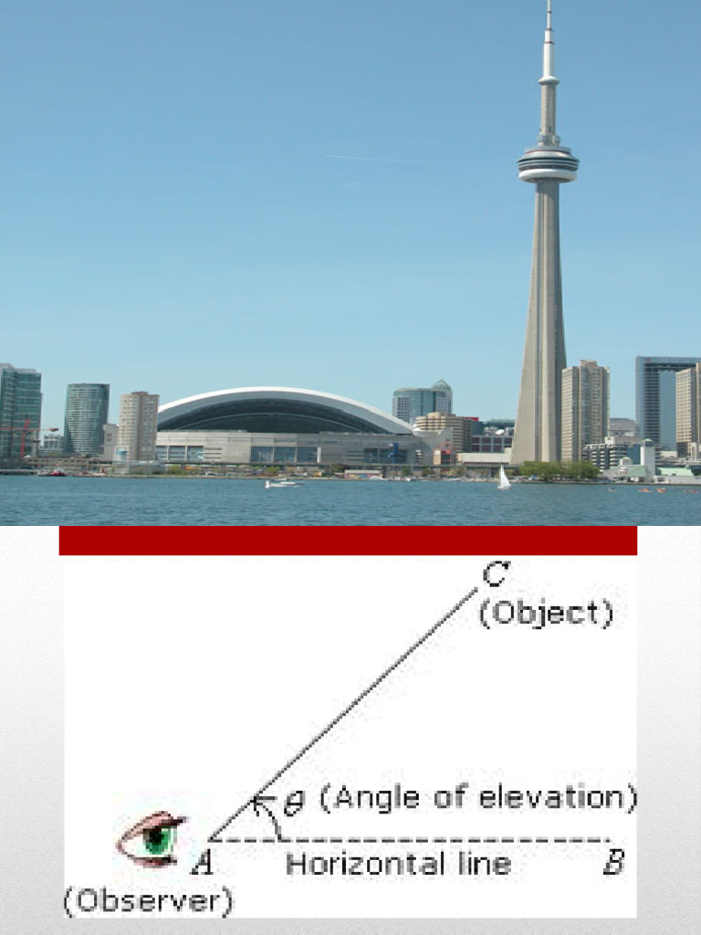 Understanding Angles of Elevation & Depression | PDF