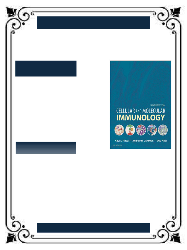 Cellular and Molecular Immunology 9th Edition Abul K. Abbas Ebook Hot ...