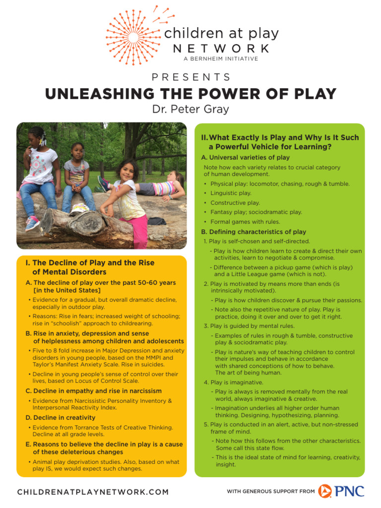Unleashing the Power of Play | PDF | Mind | Narcissism
