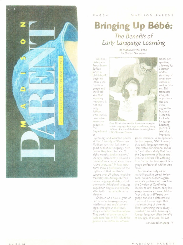 Bringing Up Bebe | PDF | Applied Psychology | Cognition