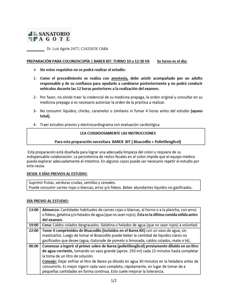 Barex Kit Agote 10 A 12.30 Hs | PDF | Cardiología | Medicina
