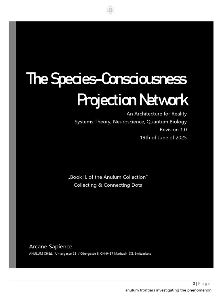 Book II The Species Consciousness Projec | PDF | Neural Oscillation ...