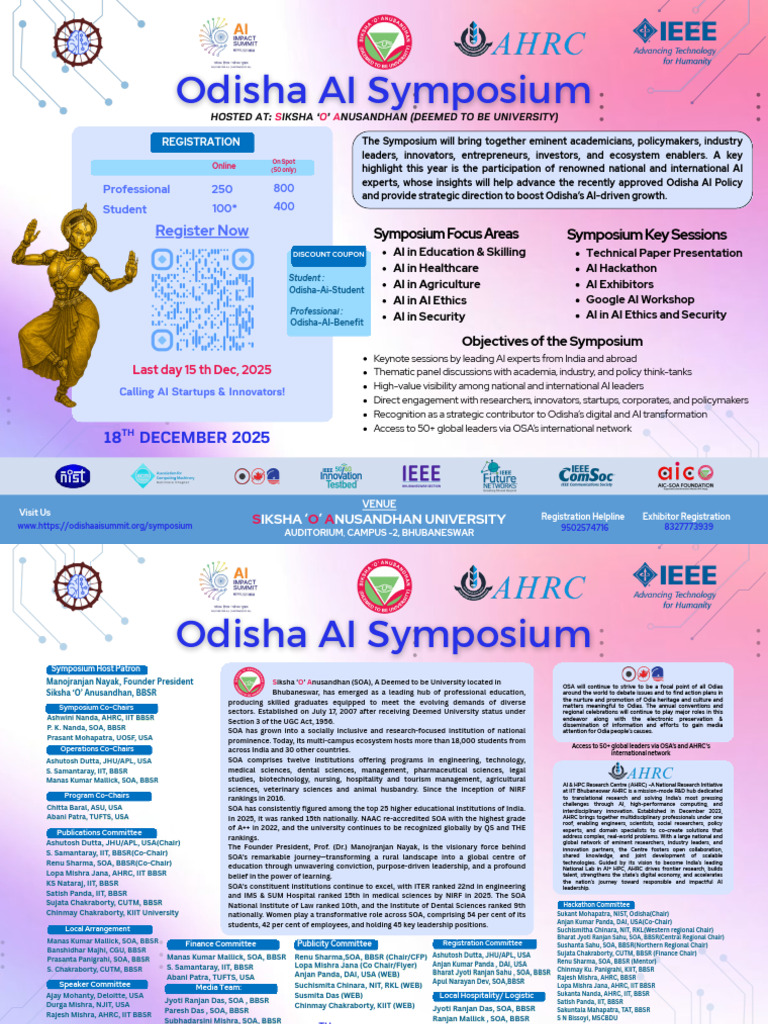 Odisha AI Symposium | PDF
