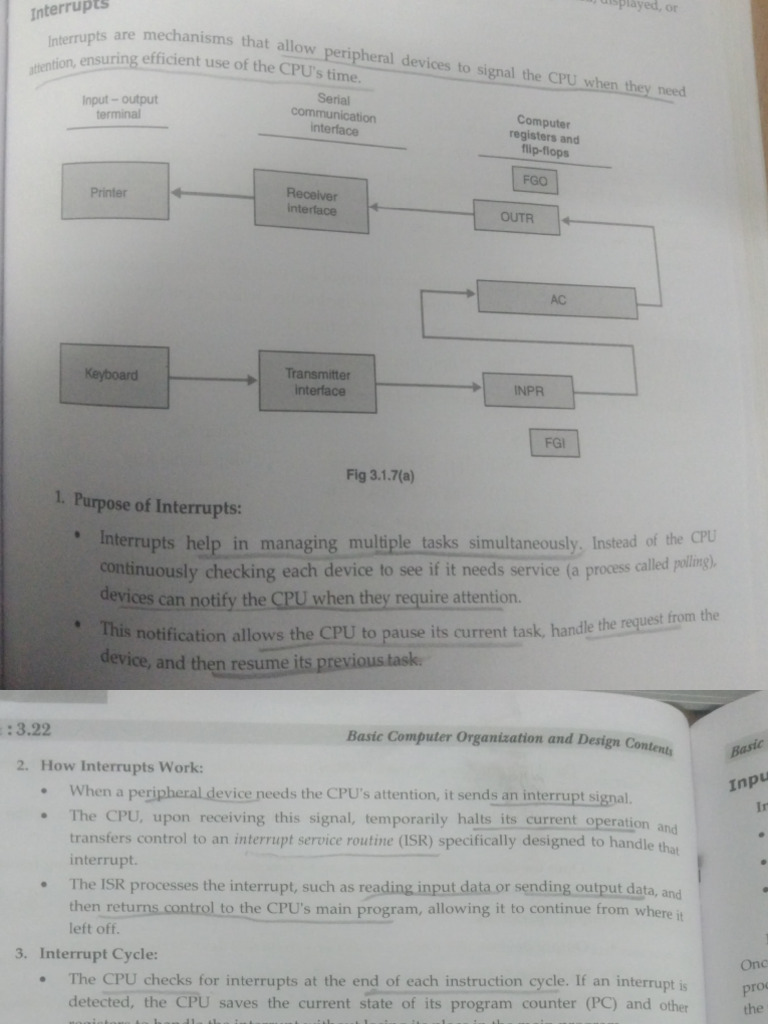 Understanding CPU Interrupts and I/O Operations | PDF | Central ...