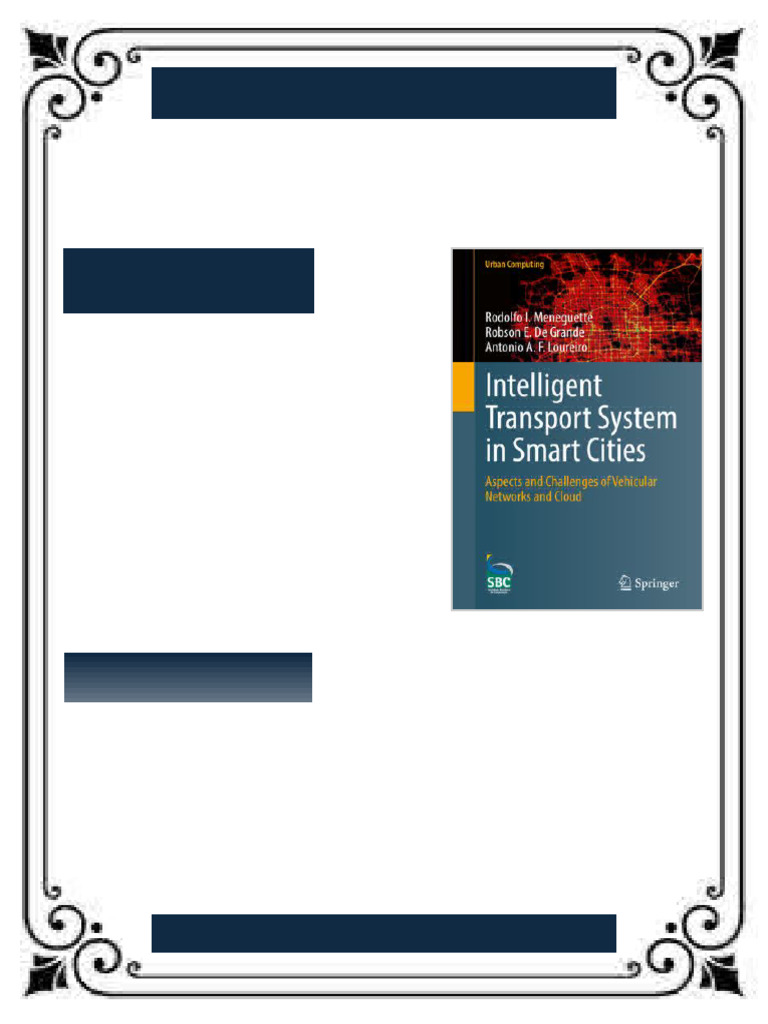 Intelligent Transport System in Smart Cities Aspects and Challenges of ...