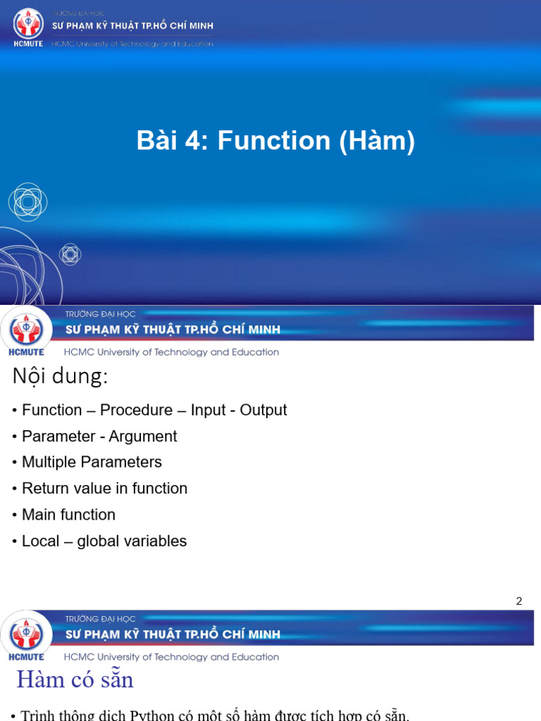 Lecture4-Function | PDF