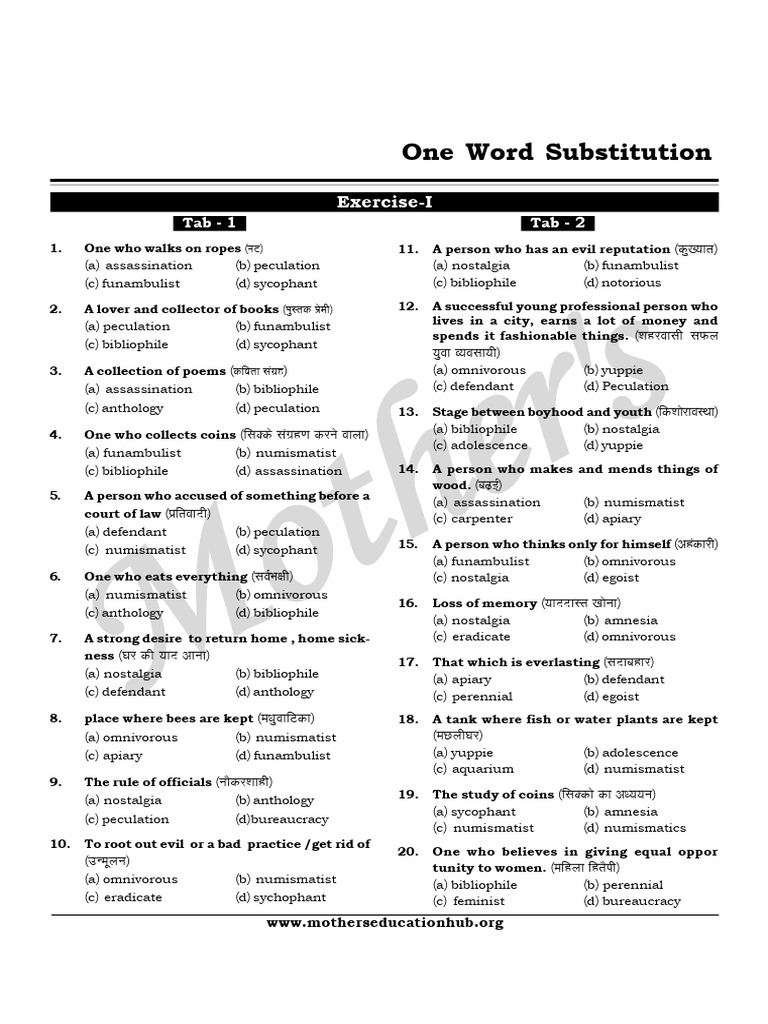 one word | PDF