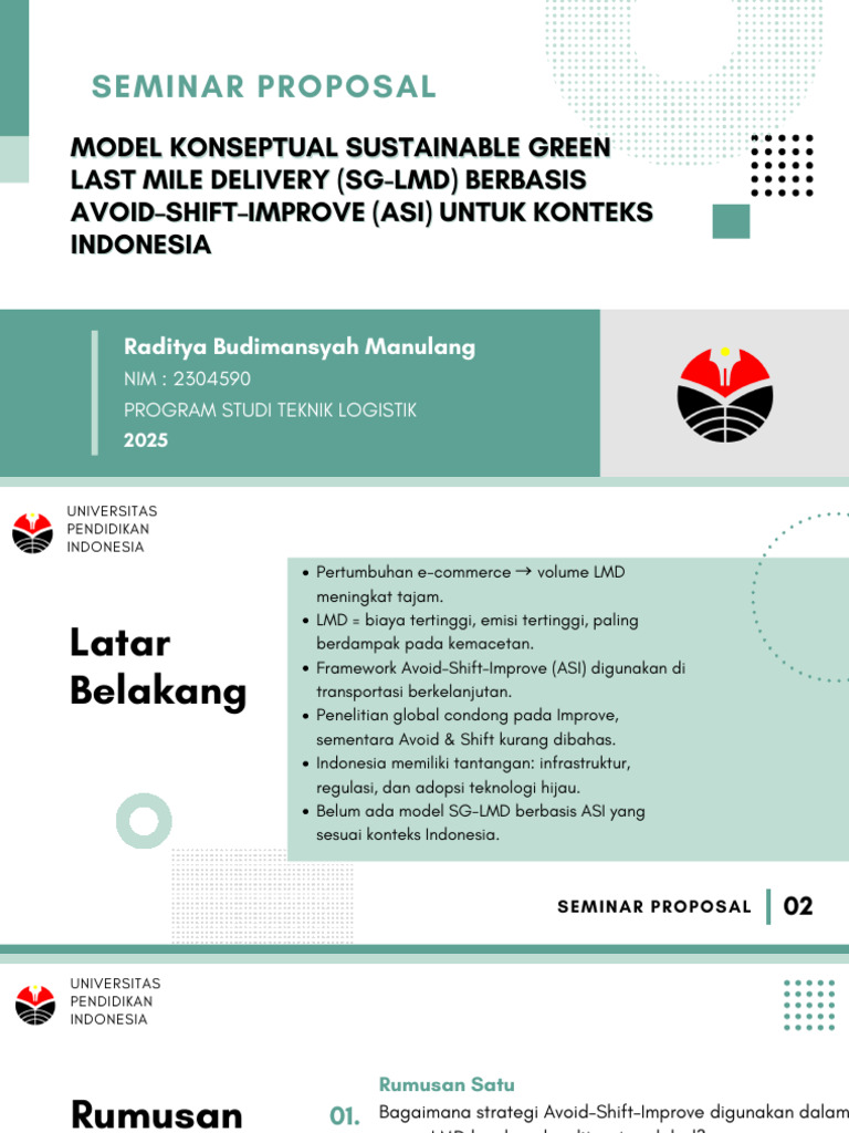 PPT SEMPRO_Raditya Budimansyah Manulang_2304590 | PDF