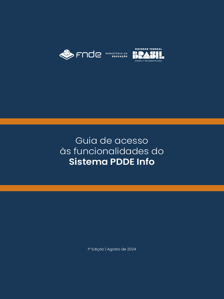 GuiadeacessosfuncionalidadesdoSistemaPDDEInfo5 | PDF