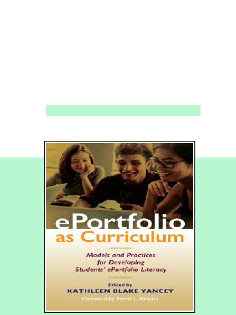(Ebook) EPortfolio As Curriculum: Models and Practices for Developing ...