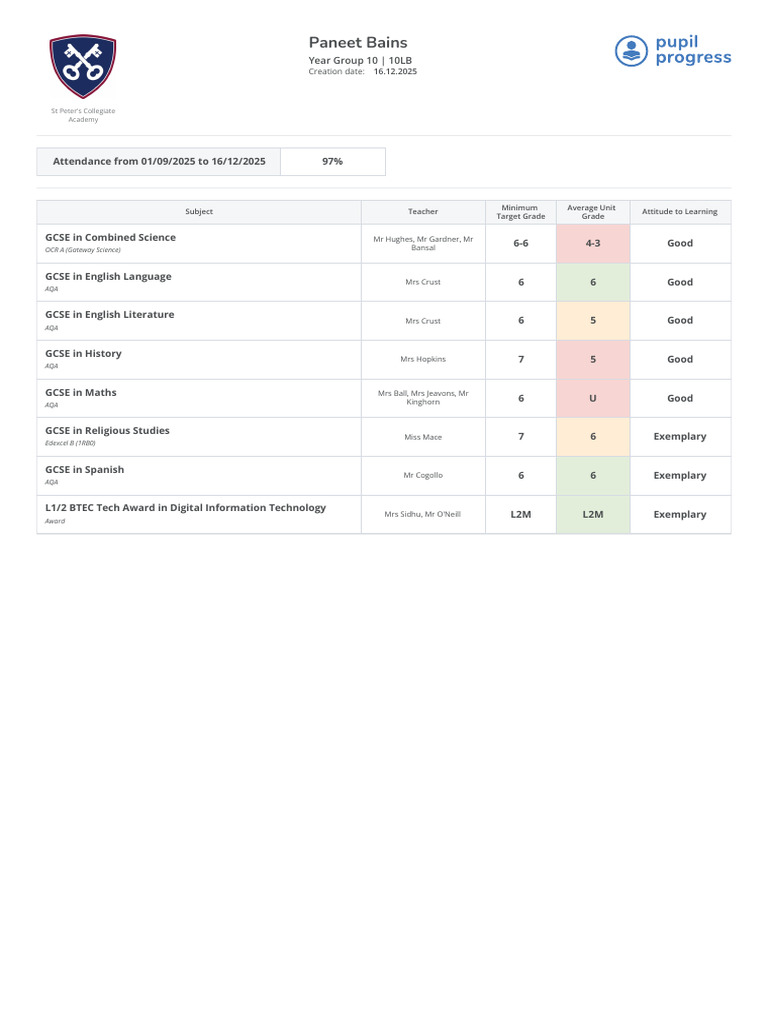 Paneet Bains: Year Group 10 - 10LB | PDF