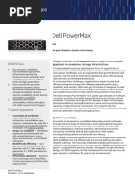 Dell PowerMax 2500 & 8500 Specs Sheet | PDF | Scalability | Alternating ...
