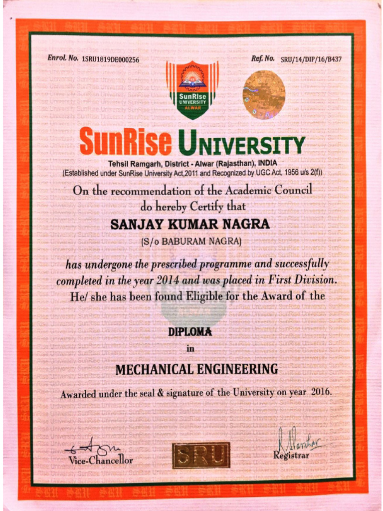 Sunrise Sample Paper | PDF