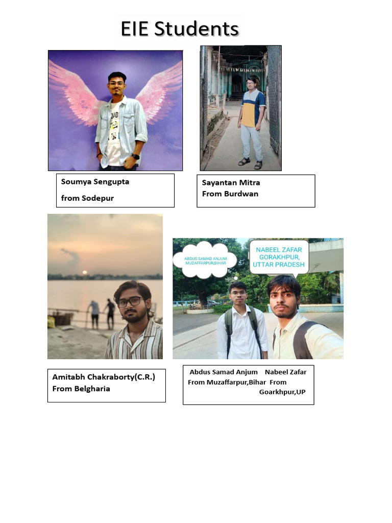 EIE Students | PDF