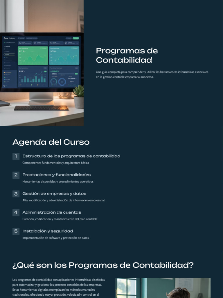 Guía Completa de Programas de Contabilidad | PDF | Contabilidad | Software