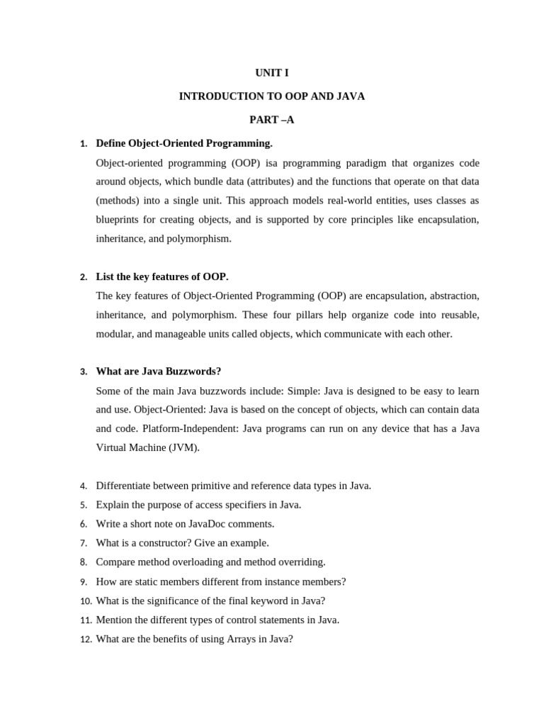 qus | PDF | Method (Computer Programming) | Class (Computer Programming)