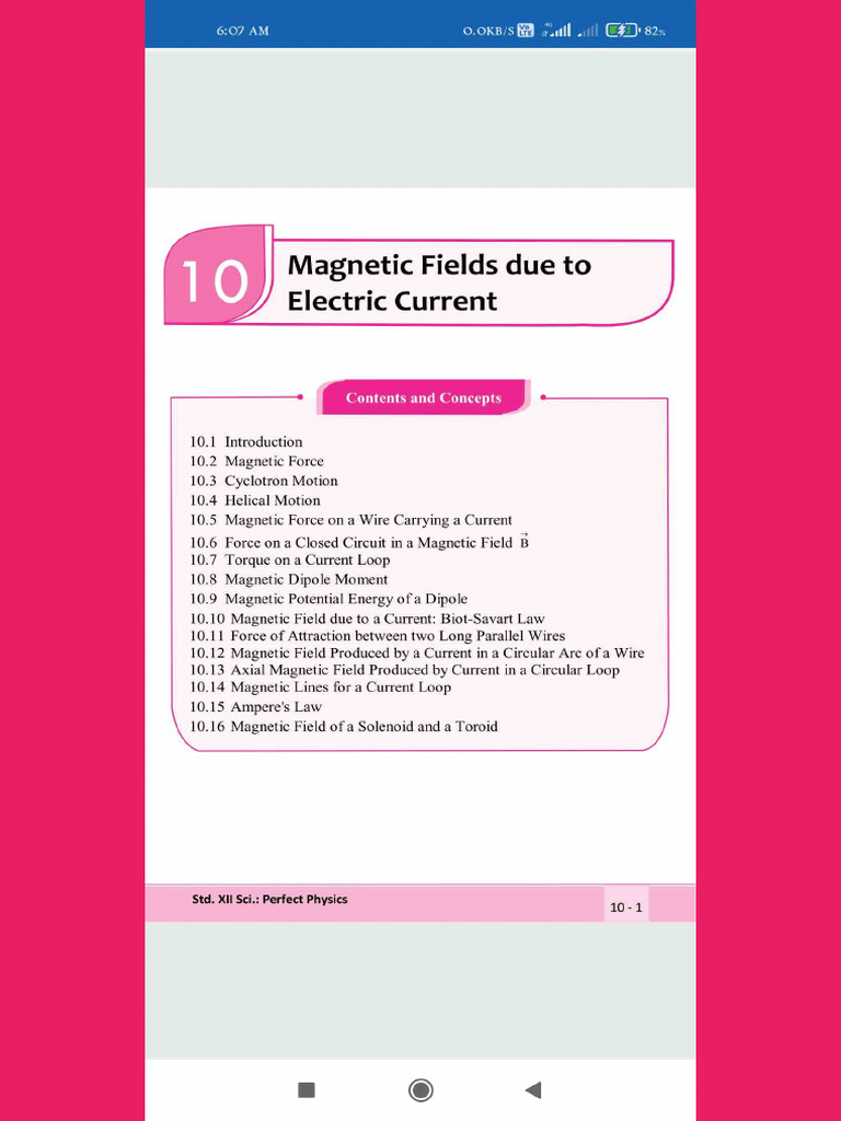 Magnetic Fields from Electric Current | PDF | Magnetic Field | Magnetism