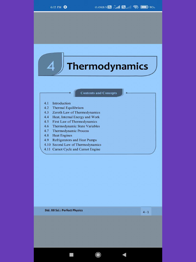 04. Thermodynamics | PDF
