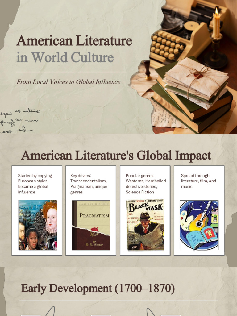 American Literature | PDF | American Literature | The United States