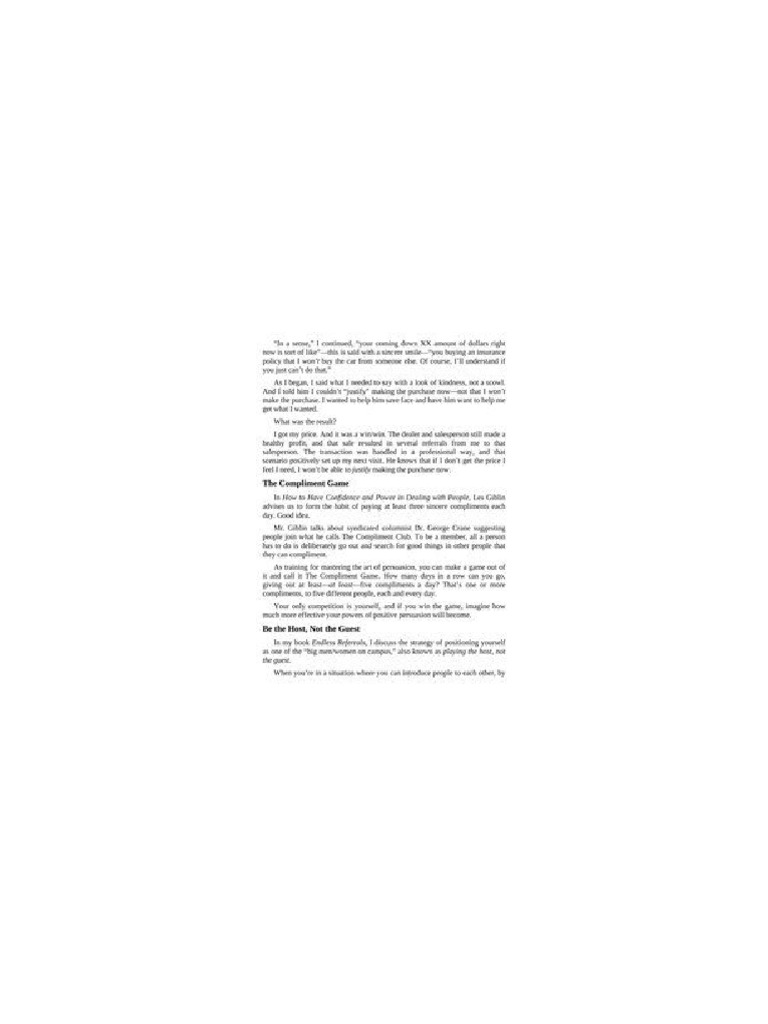 the art of persuasion: winning without | PDF