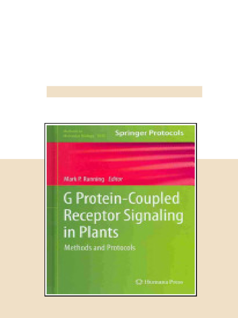 (Ebook) G Protein-Coupled Receptor Signaling in Plants by Mark P ...