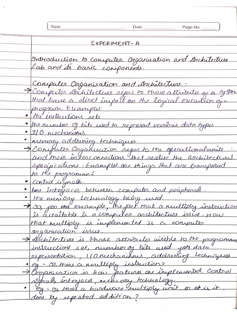 COA Lab File | PDF