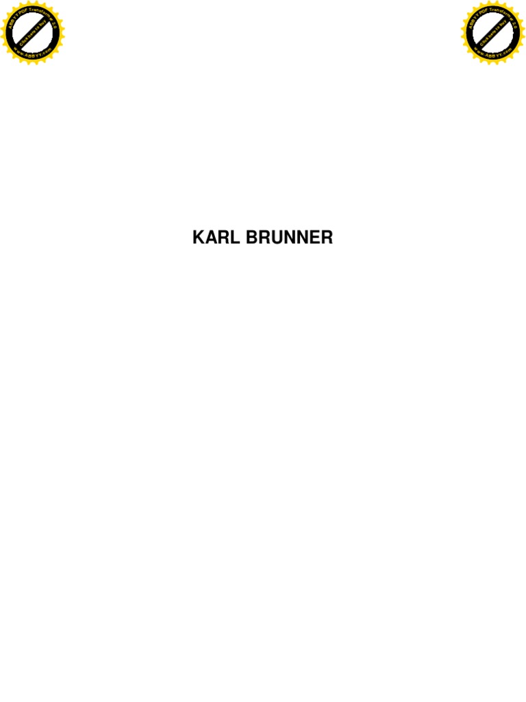 Karl Brunner | PDF | Bogotá | Calle