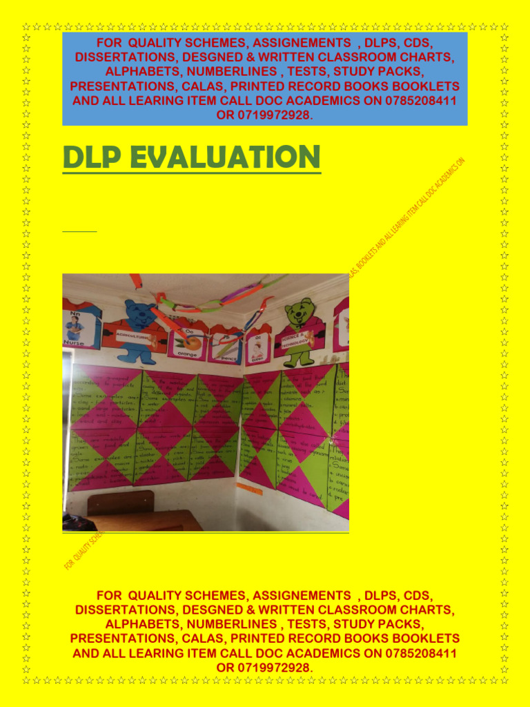 DLP_&_SCHEME_EVALUATION | PDF | Teaching Method | Classroom