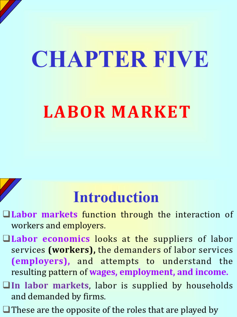 Understanding Labor Market Dynamics | PDF | Labour Economics | Employment