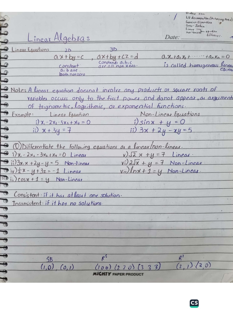 LA Notes Special Class Notes | PDF