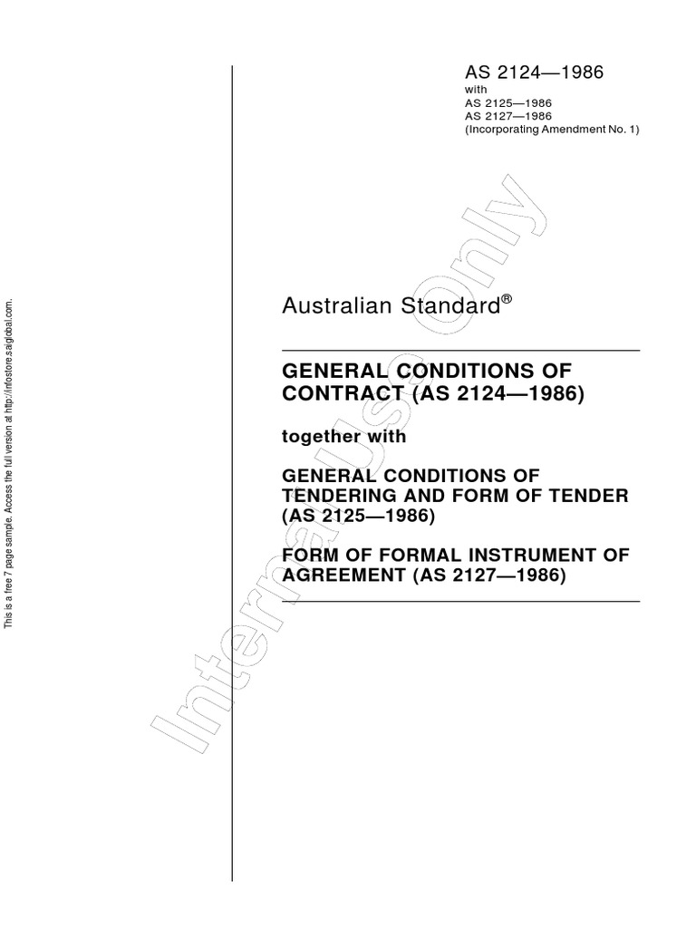 As 2124 2125 2127-1986 (Reference Use Only) General Conditions of ...