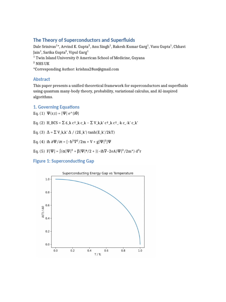 Superconductors Superfluids Springer | PDF