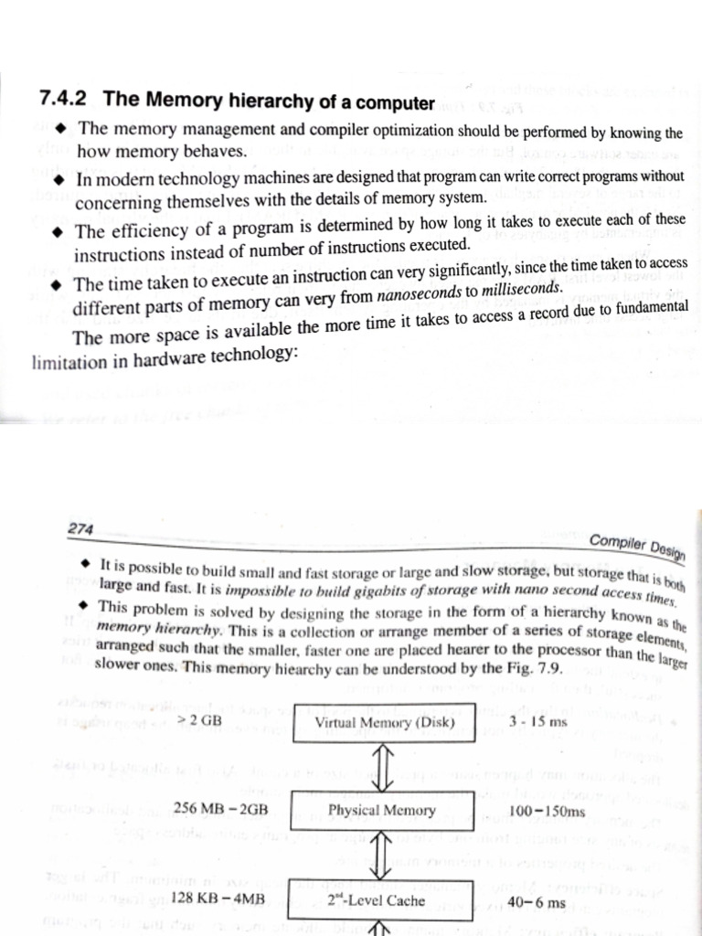 Memory Hierarchy | PDF