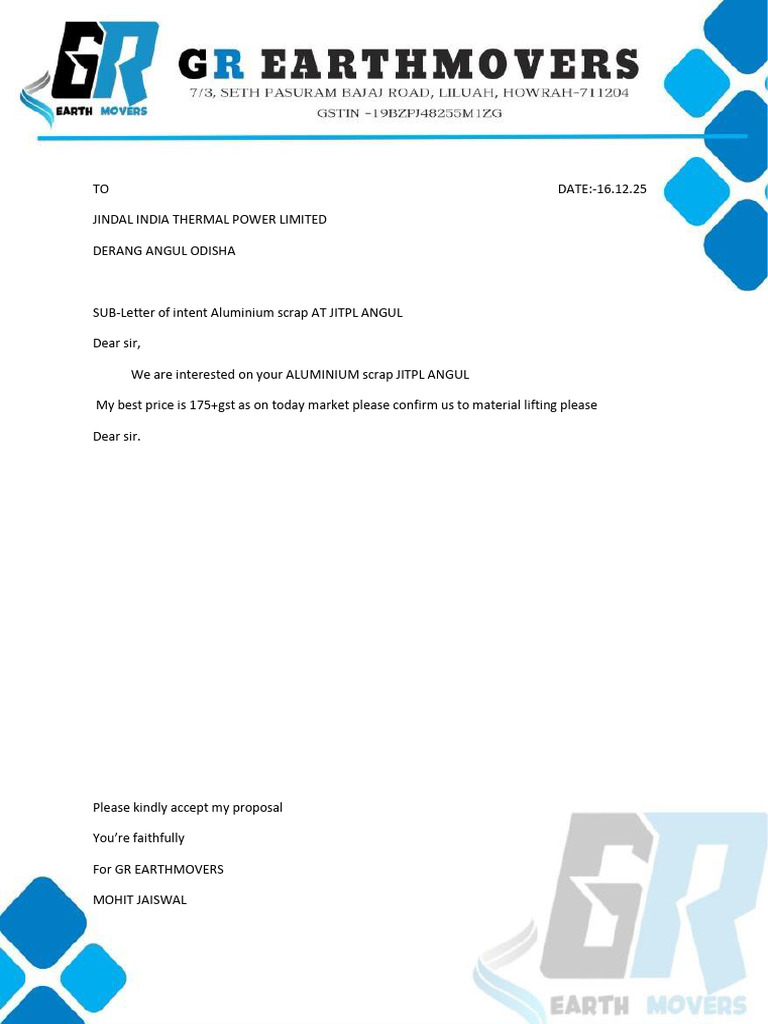 Quation For Jitpl | PDF