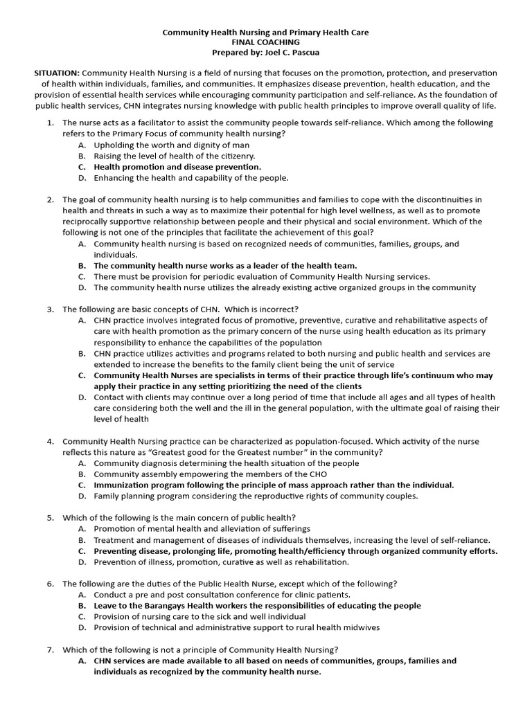 300-CHN-FINAL-COACHING-WITH-ANSWERS | PDF | Infection | Tuberculosis