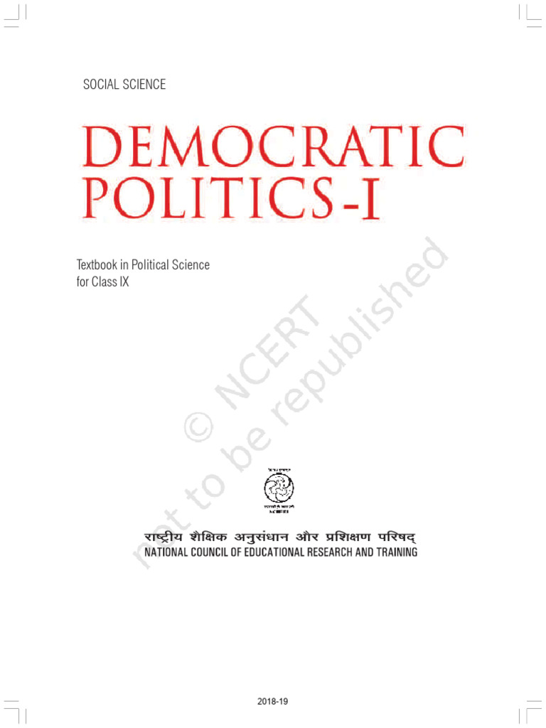 NCERT Class 9 Political Science Book PDF | PDF | Augusto Pinochet | Chile