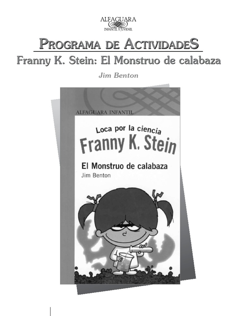 Franny K Stein | PDF | Lectura (proceso) | Libros